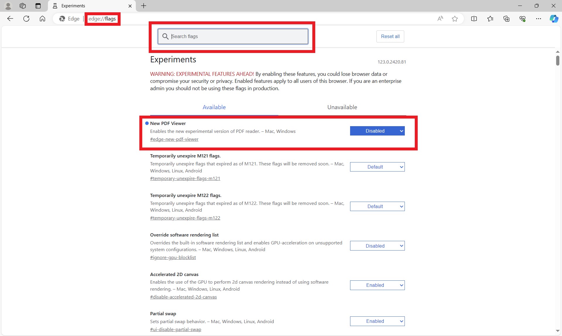 Text isn't showing in pleadings in Microsoft Edge